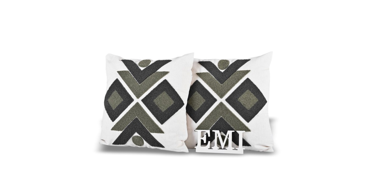 EMI - Obliečky na vankúše 40x40 cm Darwin set 2 ks EMI