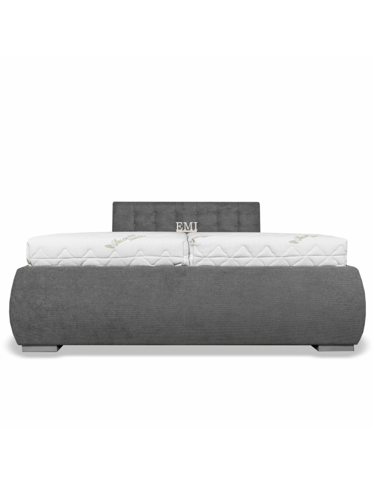 EMI - Posteľ čalúnená Aria + lamelový rošt + matrac EMI