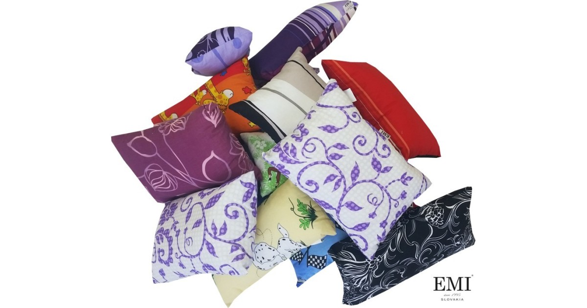 EMI - Malé dekoratívne vankúše v rozmere 20x30cm EMI 10 ks
