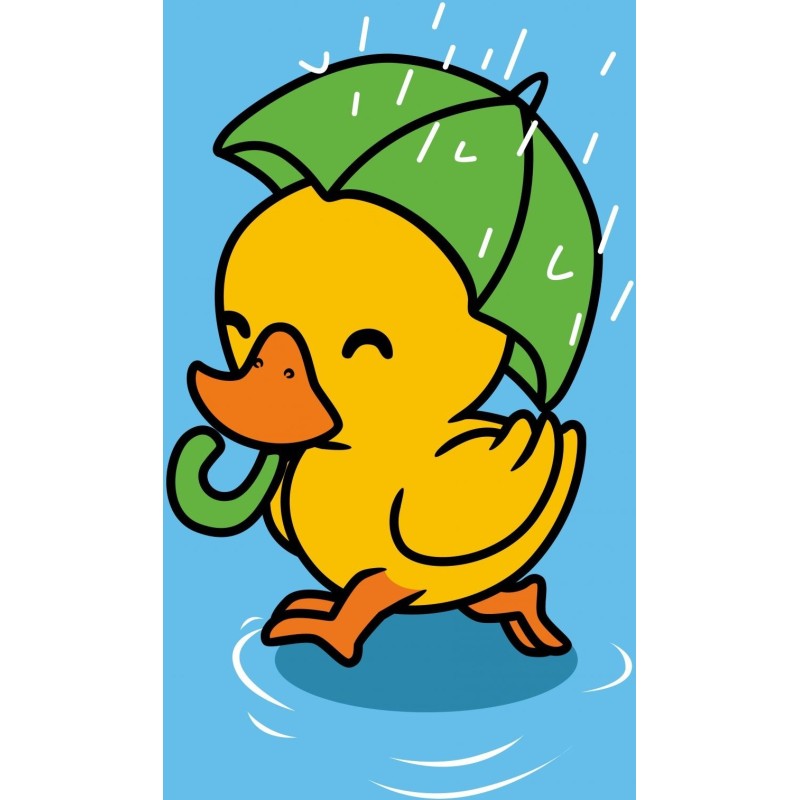 EMI - FARO Detský uterák bavlnený Duck 30x50 cm
